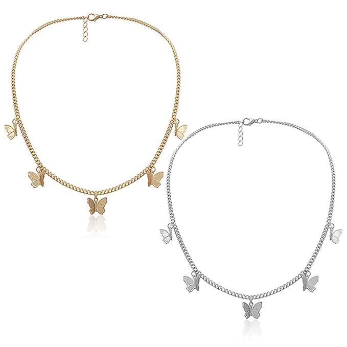 Ogrlica sa leptirićima – Elegance Aura